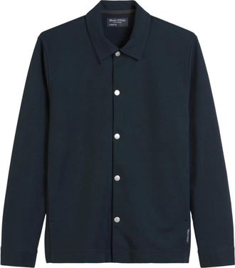 Marc O'Polo Sweat-Overshirt regular - - Shirts - Herren - Blau - 2XL
