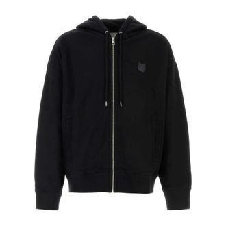 Maison Kitsun&eacute; Homme, Sweatshirts et sweats &agrave; capuche, Noir, Taille: XL Sweatshirts