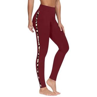 Generic Legging de sport pour femme - Opaque - Pantalon de yoga - Taille haute - Pantalon de sport - Pantalon de fitness - Push Up - Legging de yoga - Stretch