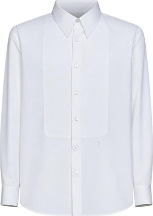 Saint Laurent Cassandre Hemd - - Shirts - Herren - Wei&szlig; - XL
