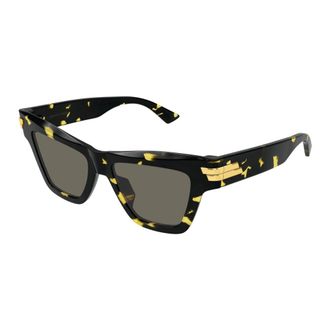 Bottega Veneta Lunettes de soleil Mitre oeil de chat - Femme - Accessoires - Brun - Taille: 53 MM
