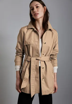 Street One Trenchcoat mit Bindeg&uuml;rtel