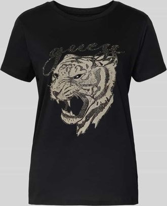 Guess T-Shirt mit Motiv-Print Modell TIGER FACE