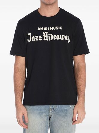 Amiri t-shirt Jazz Hide - Noir