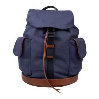 Kiton Homme, Sacs, Bleu, Taille: ONE Size Backpack