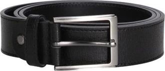 John Richmond Ceinture Classique en Cuir - Homme - Accessoires - Noir - Taille: 100 CM