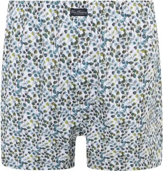 Tom Rusborg Boxershorts aus Baumwolle mit floralem Print in