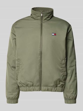 Tommy Jeans Regular Fit Blouson mit Label-Patch