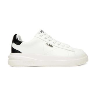 Guess Femme, Chaussures, Blanc, Taille: 39 EU Baskets Plate Unie