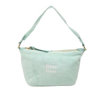 Miu Miu Pre-owned Cotton Shoulder Bag - - Pre-owned - Damen - Gr&uuml;n - ONE SIZE