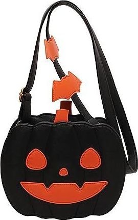 Generic Halloween Citrouille Automne Et Hiver Nouveau Sac &agrave; Bandouli&egrave;re Mode Cor&eacute;enne Ext&eacute;rieur Mode Straddle Sac Bandouli&egrave;re pour Sacs, BK1., Taille unique