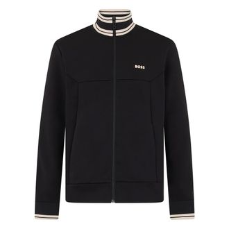 HUGO BOSS SweaT-shirt zipp&eacute; FZ Zone - Homme - Sweatshirts et sweats &agrave; capuche - Noir - Taille: M