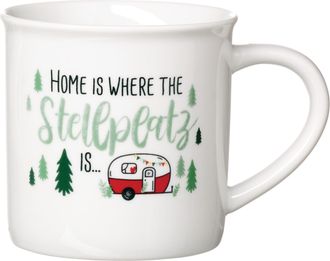 Ritzenhoff & Breker Kaffeebecher Camping - Home is where, 360 ml