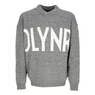 Dolly Noire Sweater Logo - - Knitwear - Herren - Grau - XL