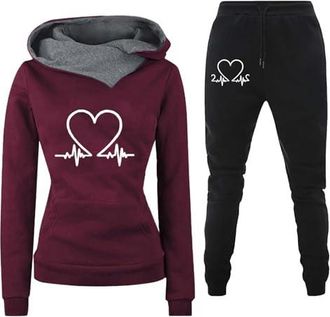 Generic Tenues da&eacute;roport pour femmes 2026 Ensemble 2 pi&egrave;ces d&eacute;contract&eacute; avec haut brod&eacute; et pantalon long en coton et lin pour femme, RD1., XXXL