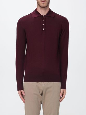 Paolo Pecora Merinowoll-Cardigan mit Rei&szlig;verschluss, Stehkragen und Taschen