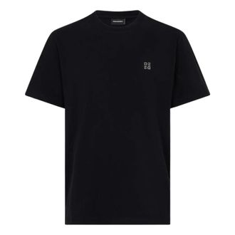 Dsquared2 T-Shirt mit Logo - - Tops - Herren - Schwarzk - XL