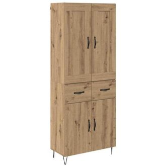 vidaXL Haut Armoire avec tiroir Chêne artisanal 69,5 x 34 x 180 cm vidaXL