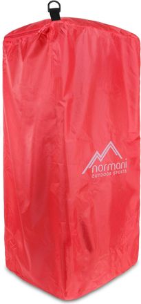 Normani Regenhülle für Taschen Schlafsäcke oder Seesack Classic Sea von 60 bis 140 Liter - wasserdicht Farbe Rot Größe 140 Liter