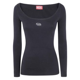 Diesel Damen, Oberteile, Schwarzk, XSGr&ouml;&szlig;e