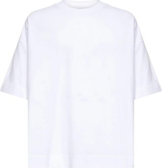 Dries Van Noten Homme, Tops, Blanc, Taille: M Dries Van Noten T-shirts et Polos Blanc