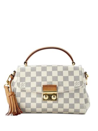 Louis Vuitton Croisette Handbag Damier crossbody bag - Wei&szlig;