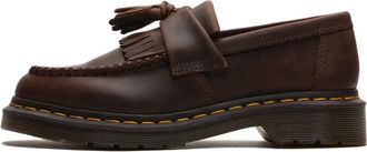 Dr. Martens unisex, Chaussures, Brun, Taille: 46 EU Adrian Crazy Horse Leather Tassel Mocassins
