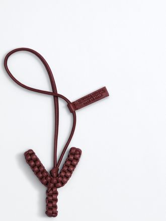 Bottega Veneta Charm Lettre Y - Bordeaux - Unisex - Unisex