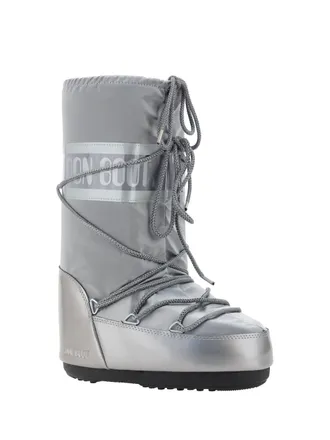Moon Boot Womens Icon Glance Boots Silver