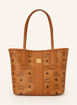 MCM Mcm Shopper Liz Mini Zum Wenden braun