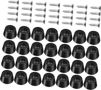 NUOBESTY 100st&uuml;cke Bodenschoner F&uuml;r St&uuml;hle M&ouml;belgleiter Aus Rutschfestem Strapazierf&auml;hige Stuhlbeinpolster F&uuml;r Hartholzb&ouml;den M&ouml;belbeinschutz Fu&szlig;puffer Zum Ansc