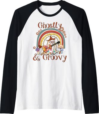 So Cool Designs Gespenstische und Starke niedliche Gitarre Heist spielt Raglan