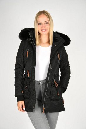 Navahoo Winterjacke Navahoo Mangala Princess Damen Winterjacke B873 mit abnehmbarer Kapuze