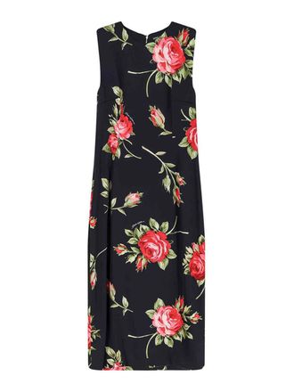 Dolce & Gabbana Robe Au Genou - Multicolore