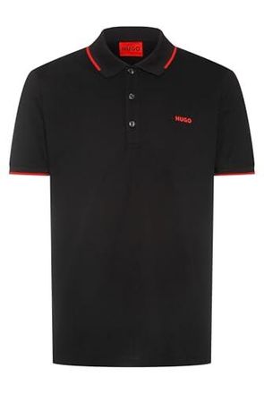 HUGO BOSS HUGO Hommes Dinoso222 Polo Slim en Coton Stretch avec Finitions Contrastantes