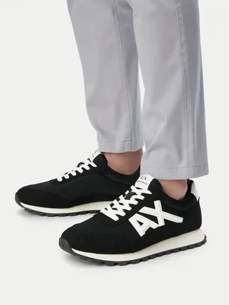 A|X Armani Exchange Sneakers XM001960 AF19388 MC024 Schwarz