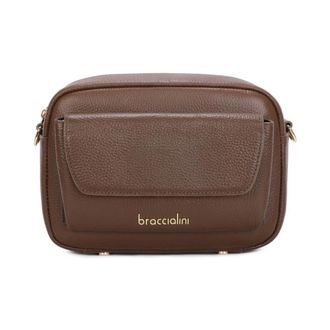 Braccialini Femme, Sacs, Brun, Taille: ONE Size Jinny Leather