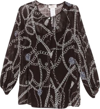 Marina Rinaldi Mrsbautta Georgette Bluse - - Blouses & Shirts - Damen - Braun - 3XL