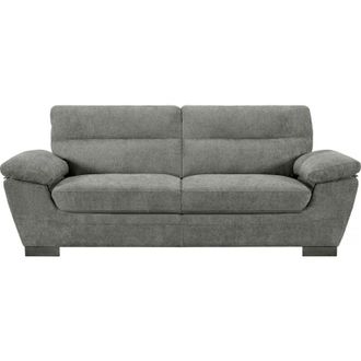 Habitat et Jardin Habitat Et Jardin - Canap&eacute; fixe en tissu Dallas - 210 x 88 x 90 cm - 3 places - Gris