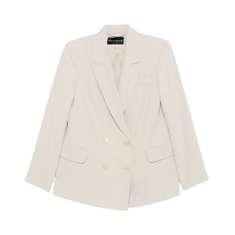 Pennyblack Zweireihiger Blazer - - Jackets - Damen - Beige - 2XS
