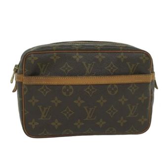 Louis Vuitton Pre-owned Canvas clutches - - Pre-owned - Damen - Braun - ONE SIZE