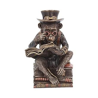 Nemesis Now Chimpanzee Scholar Figurine Bronze - 19,5 cm
