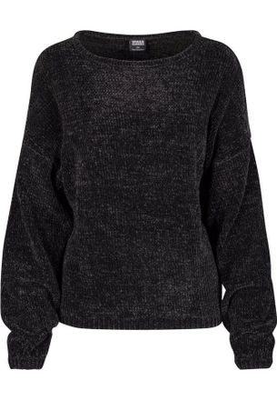 Urban Classics Sweatshirt Urban Classics Damen Ladies Oversize Chenille Sweater (1-tlg)