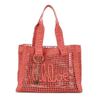 Chlo&eacute; Summer Banana East-west Tote Bag - - Bags - Damen - Rosa - ONE SIZE