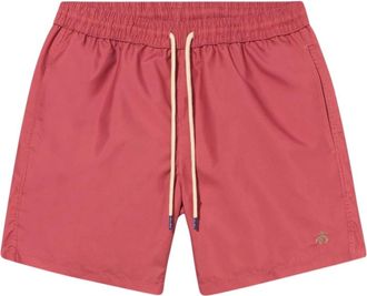 Brooks Brothers Schlichte Badeshorts - - Swimwear - Herren - Rosa - M