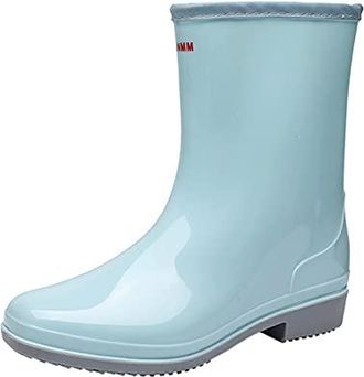 Generic Bottes caoutchouc pour homme et femme pluie imperm&eacute;ables antid&eacute;rapantes enfiler Rembourrage en EVA Chaussures Imperm&eacute;abilit&eacute; totale Isolation thermiqu