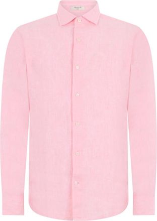GANT Homme, Chemises, Rose, Taille: L Chemise Regular en Lin