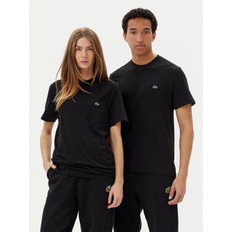Lacoste T-Shirt TH2827 Schwarz Regular Fit