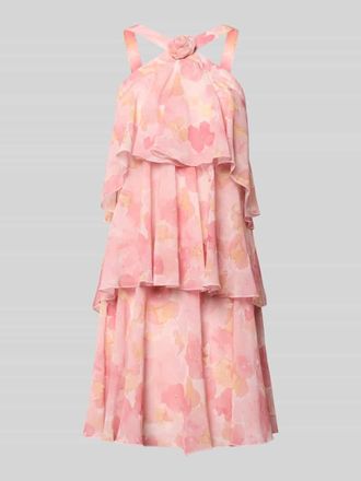 Vero Moda Ausgestelltes Cocktailkleid mit Volants Modell FELICIA