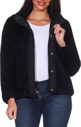 Only Damen Jacke ONLCONTACT LIFE OVERSIZED CC OTW (DE/NL/SE/PL, Alphanumerisch, XL, Regular, Regular, black)